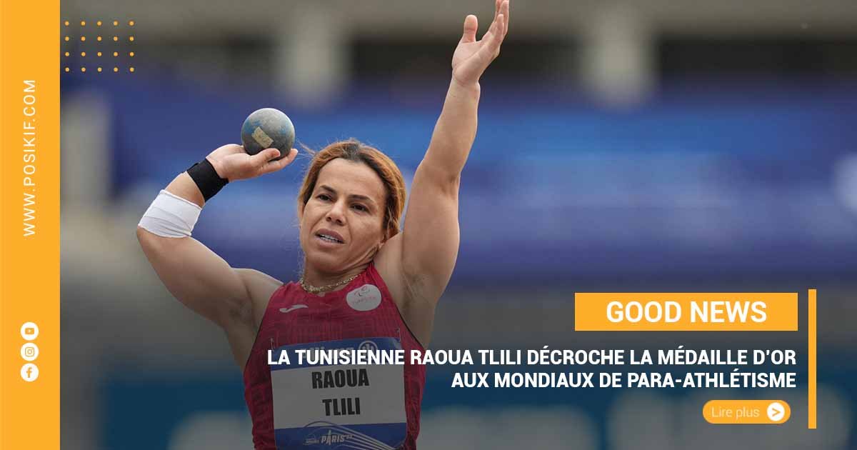 La Tunisienne Raoua Tlili décroche la médaille d’or aux mondiaux de ...